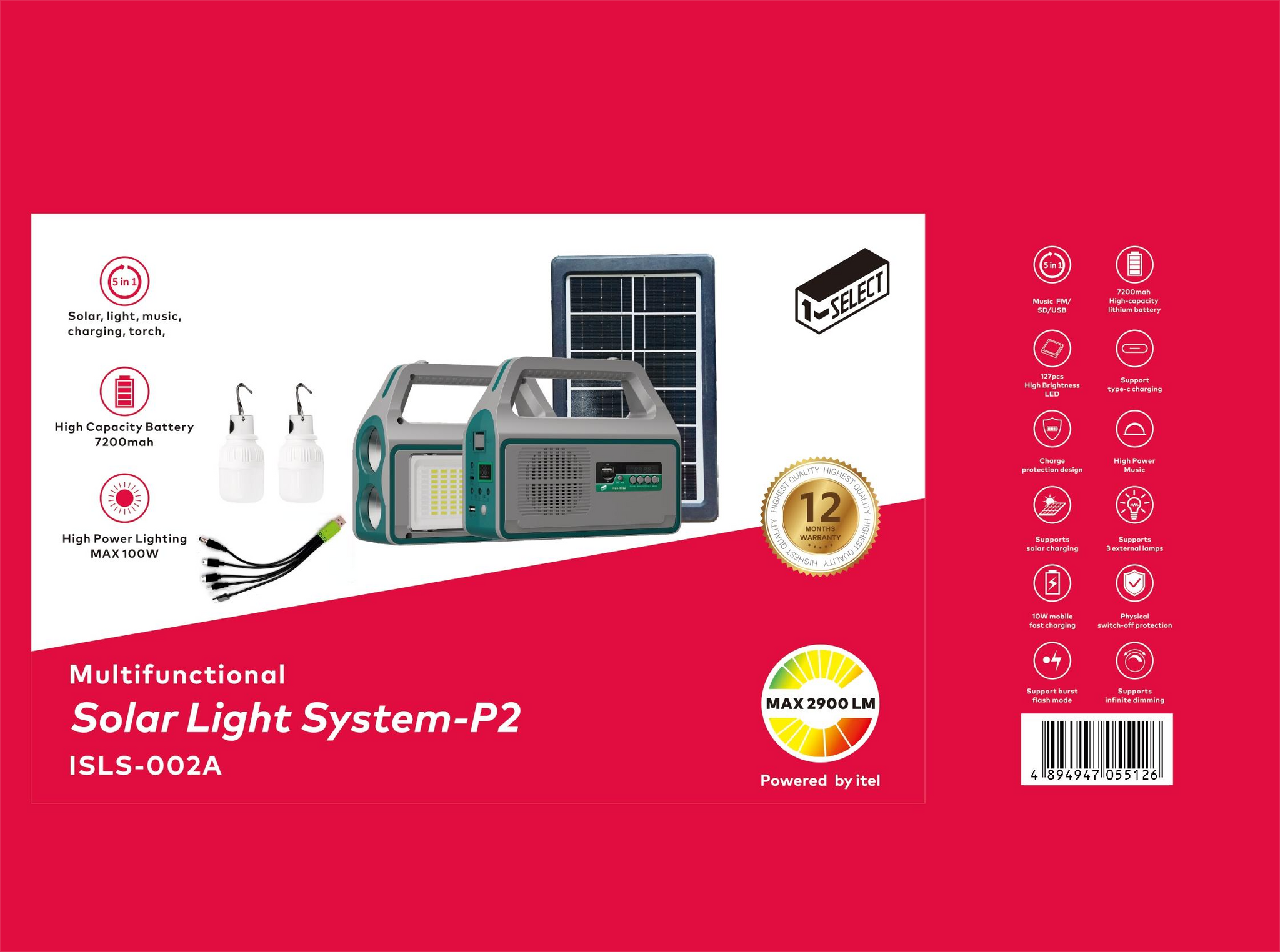 itel Solar Light System-P2